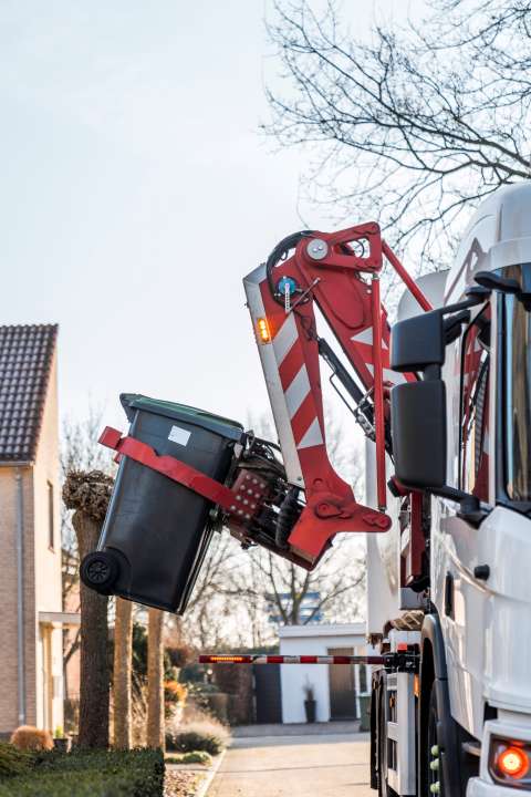 Afvalinzameling met de zijlader | Blink